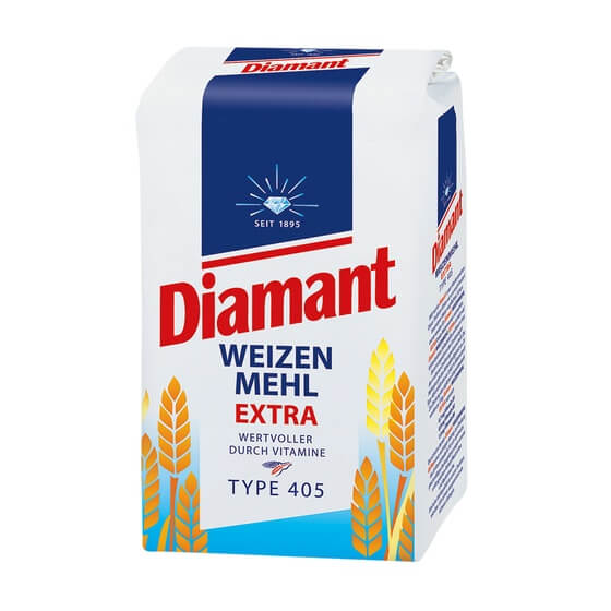 Mehl Extra Typ 405 ODZ 1kg Diamant | Stroetmann24 | B2B Großverbraucher ...