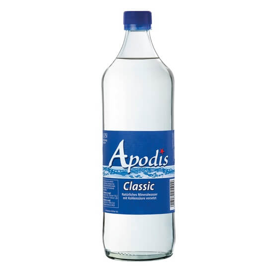 Mineralwasser Classic 12x0,75l Glas Apodis | Stroetmann24 | B2B ...